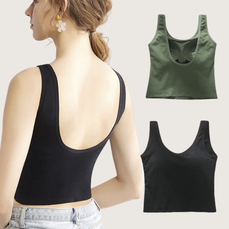 Essentials Tank Top Open Back – BODY SCULPTOR X